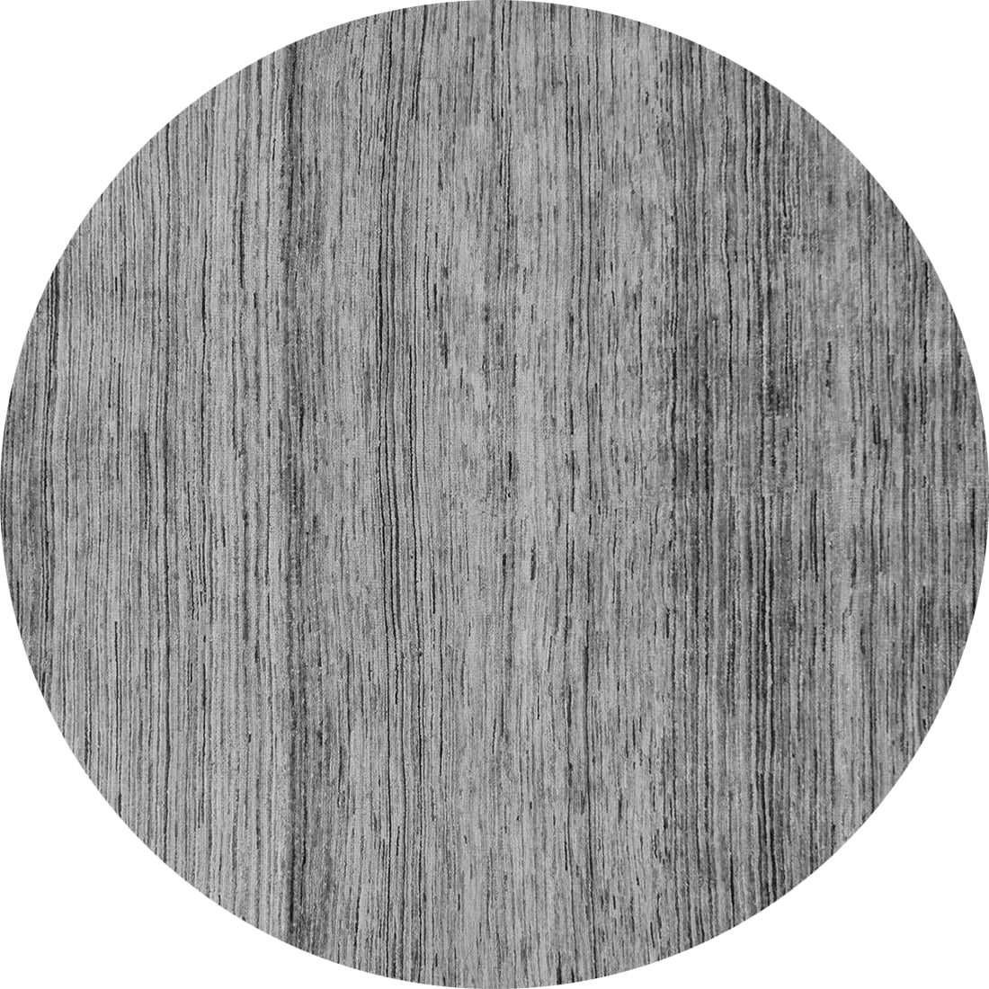 Ahgly Company Indoor Round Abstract Gray Modern Area Rugs, 3' Round ...