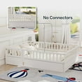 LHYY Full size Floor bed,integral construction with super high security ...