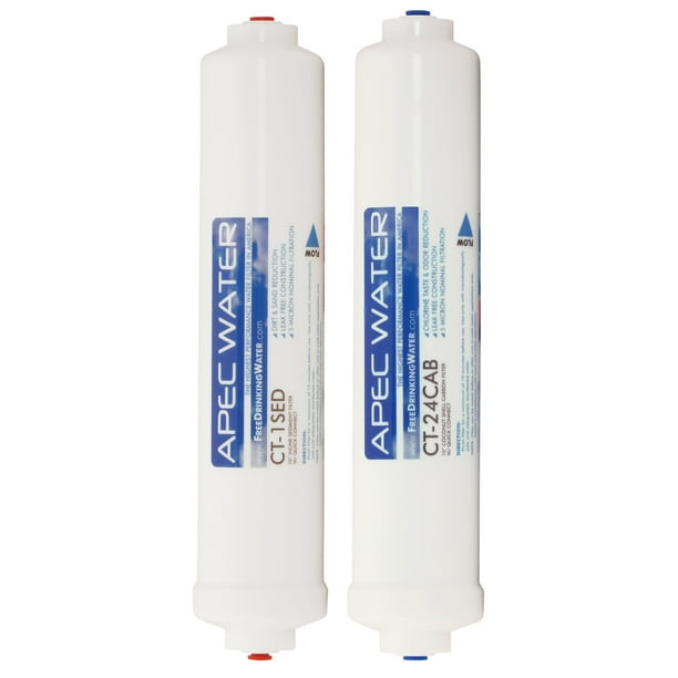APEC FILTER-SET-QUICK Double Capacity Replacement Filter Set for ...