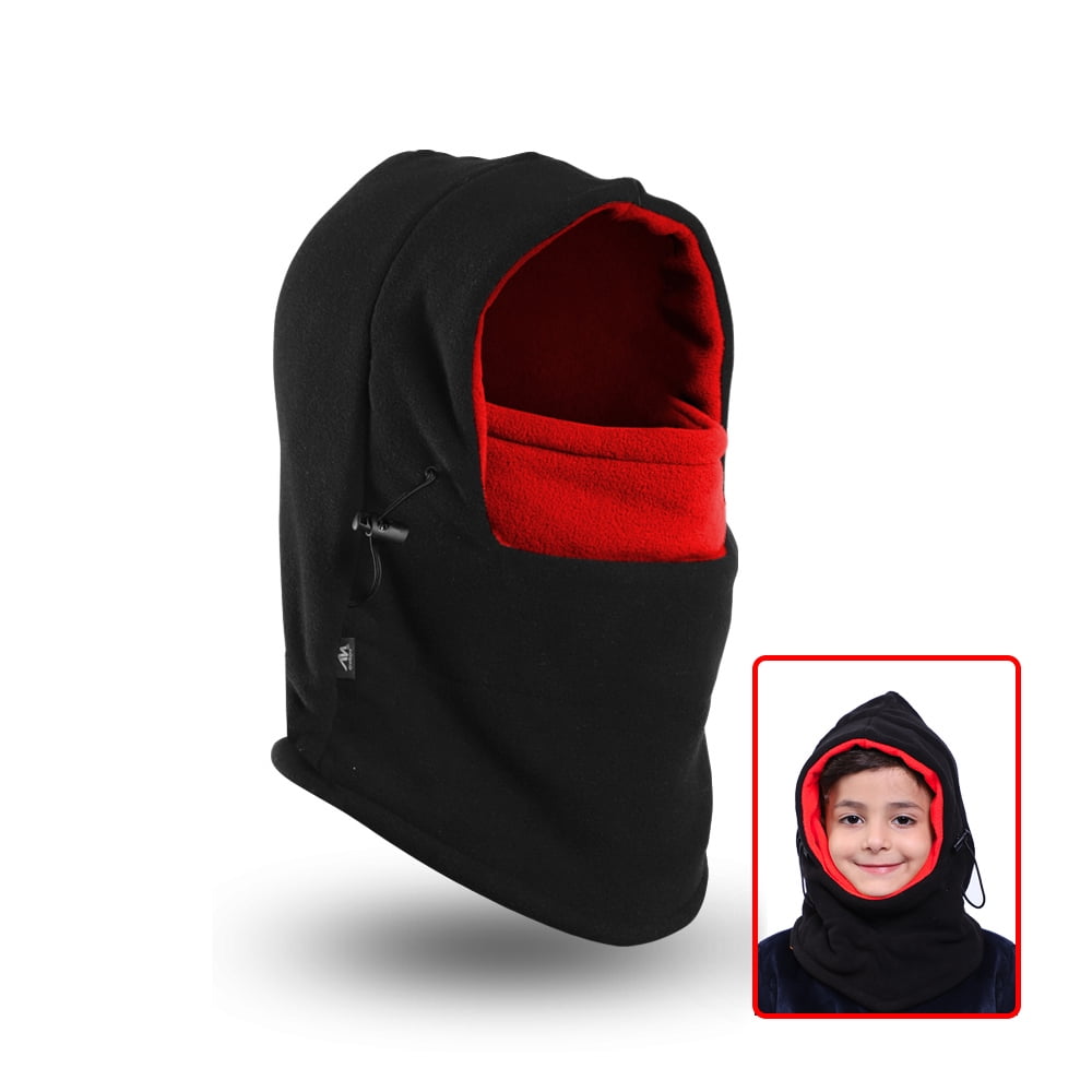 Kids Balaclava Face Mask DIDADI-Warm Winter Hat Windproof Warm Fleece ...