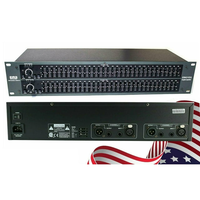 EMB EB631EQS Professional Audio Stereo Music Sound System - 31 Bands ...