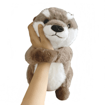 Simulate Sea Otter Stuffed Animal - Realistic Otter Plush Toy -Cute ...