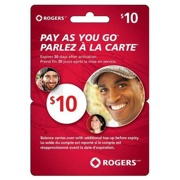 $10 Rogers Card - Walmart.ca
