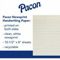 Zaner-Bloser, PACZP2610, Broken Midline Ruled Paper, 500 Per Ream ...