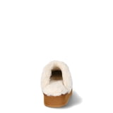 Joyspun Women's Faux Suede Platform Clog Slippers - Walmart.com