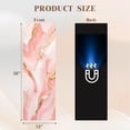2 Pcs School Locker Magnetic Wallpaper 12" x 36" Pink marble rose gold ...