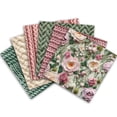 48 Sheets 6 x 6 Scrapbook Paper, Origami Card Stock Decoupage Craft ...