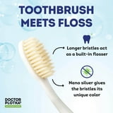Mouth Watchers Soft Flossing Toothbrush, Plaque Fighter, Sensitive ...