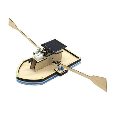 Wooden Solar Boat Model s Science Experiment Solar Experiment Model ...