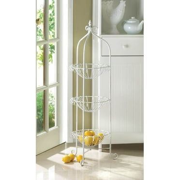 Zingz & Thingz 57071102 Vines Metal Corner Baker Rack - Walmart.com