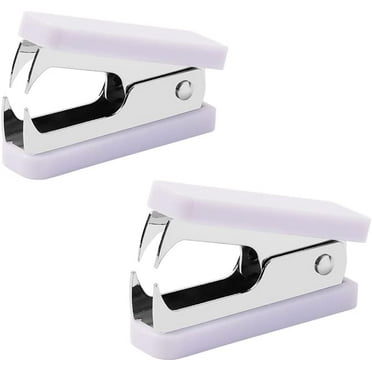 Binsuca Purple Mesh Desk Organizer Set with Stapler, Tape Dispenser ...