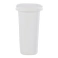 Free Shipping! Rubbermaid, Spring Top Wastebasket, 13.25 gal, White ...