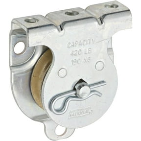 National Hardware N233-254 3219BC Wall and Ceiling Mount Single Pulley ...