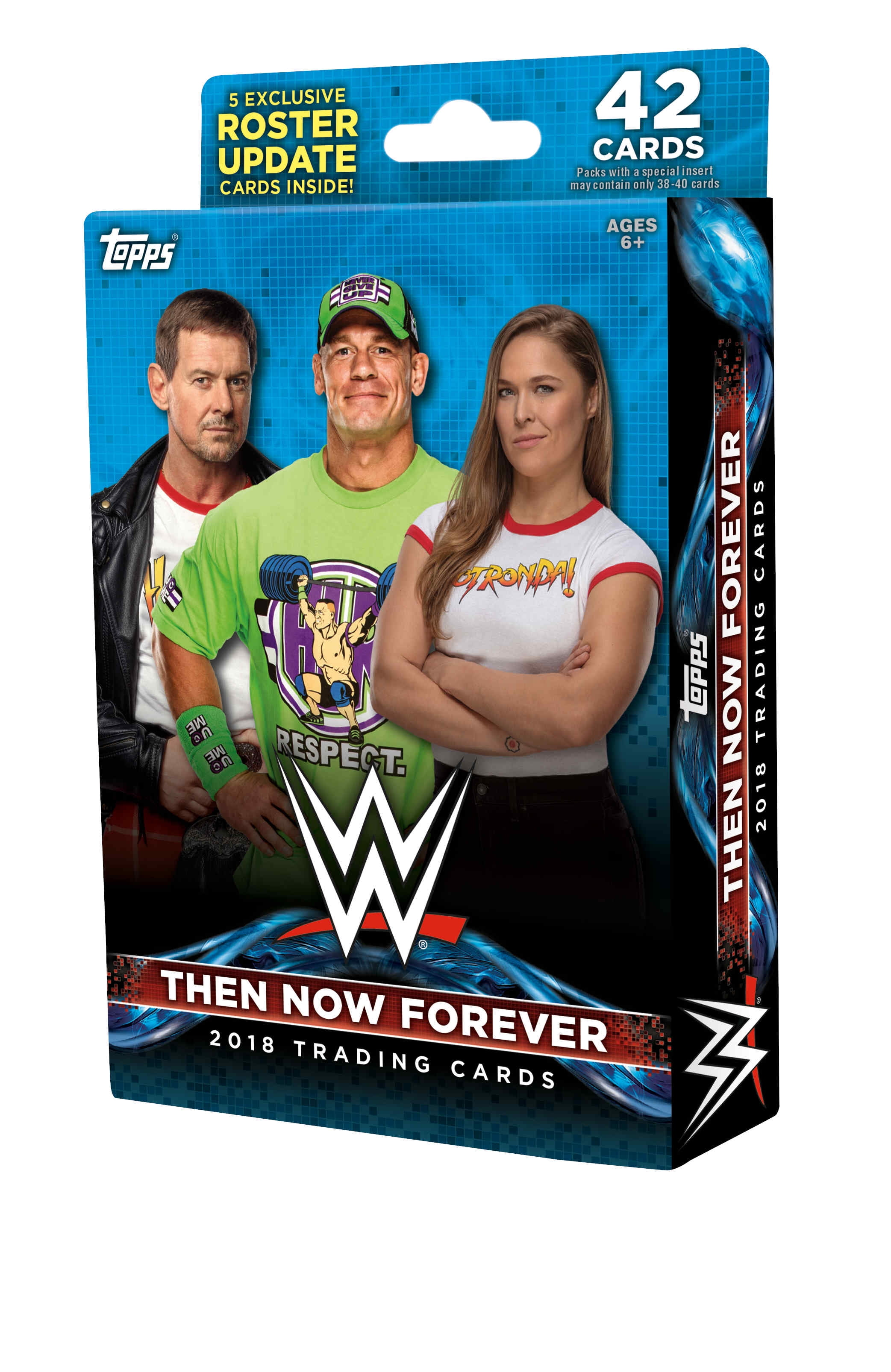 2018 Topps WWE Then Now Forever Walmart Hanger Box - Walmart.com