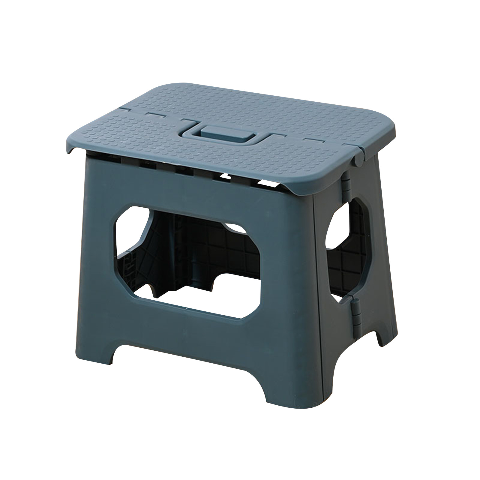 Kokovifyves Folding Stool Outdoor Portable Heavy Duty Plastic Non-Slip ...