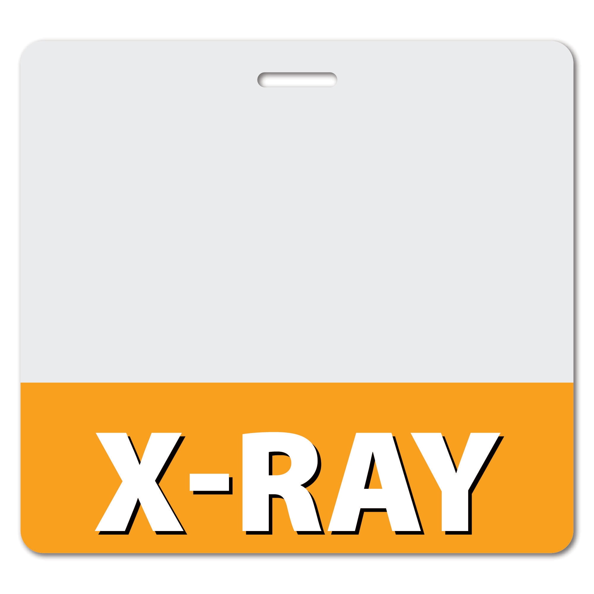 X-RAY Heavy Duty Horizontal Orange (50 pack) - Spill & Tear Proof Cards ...