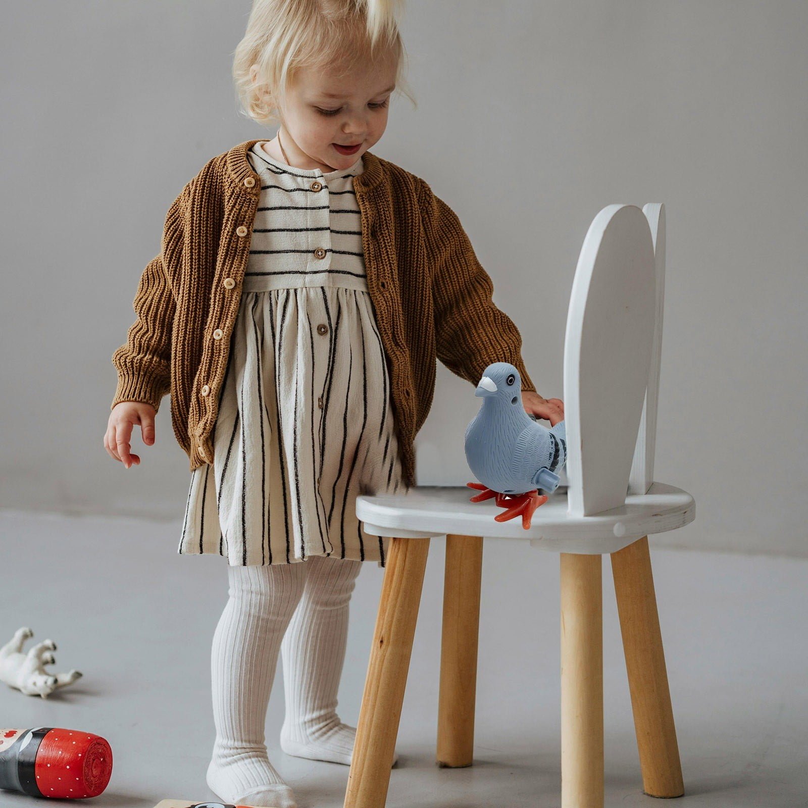 Juguete saltarín de cuerda Juguete realista de animales saltarines para ...