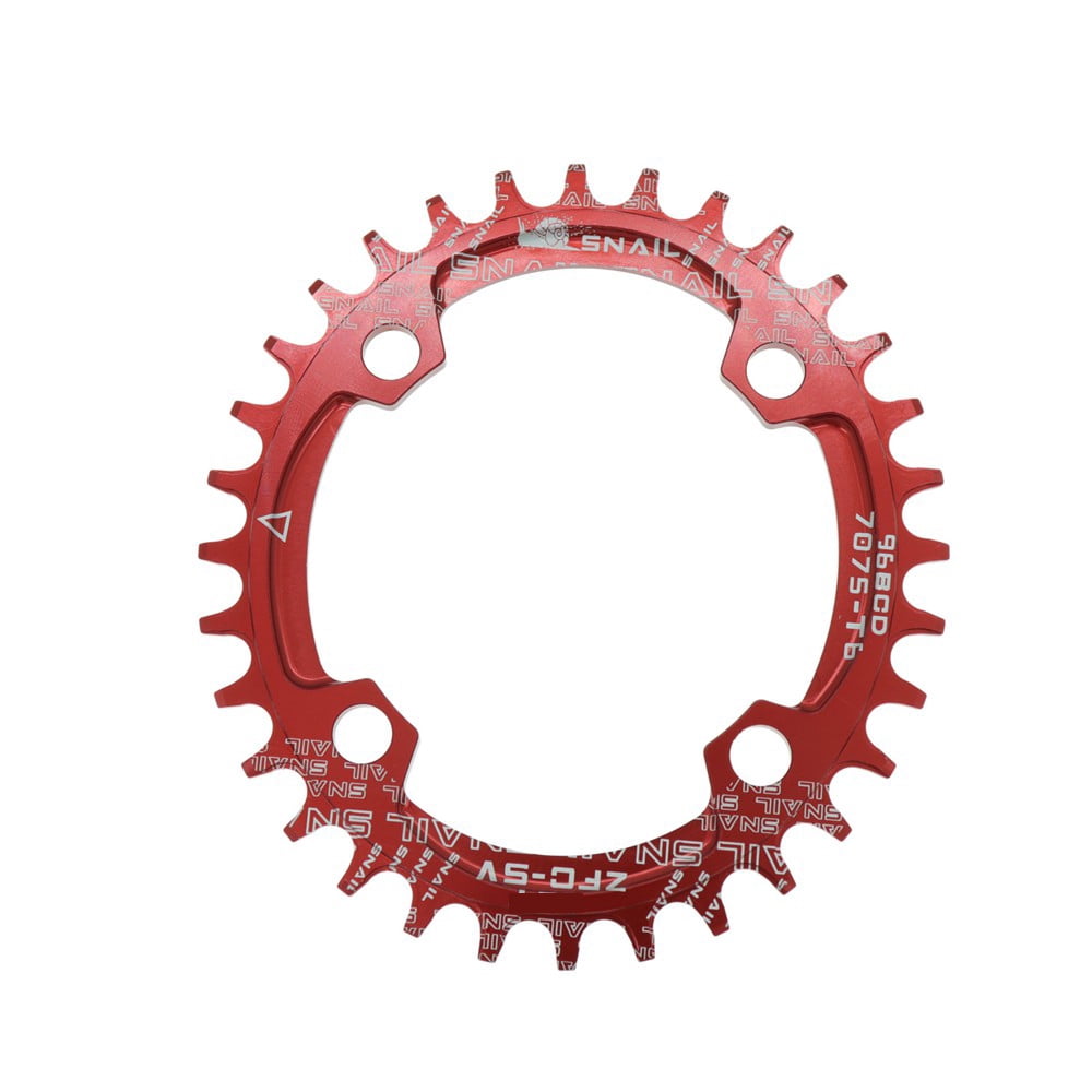 SNAIL Oval Chainring Symmetrical 96BCD for Alivio M4050 M4000 NX GX X1 ...