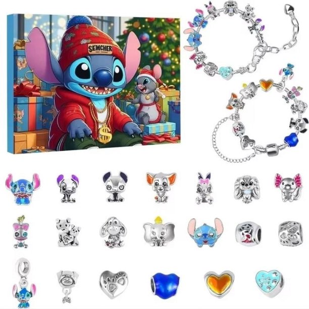 Miniso Lilo & Stitch Calendario de Adviento de Navidad caja Lilo ...