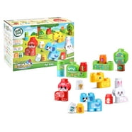 LeapFrog LeapBuilders Food Fun Family Farm Learning Blocks Toy for Kids ...