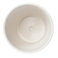 Mainstays Round Ceramic Bumblebee Planter, 5.9 inches diameter, White ...