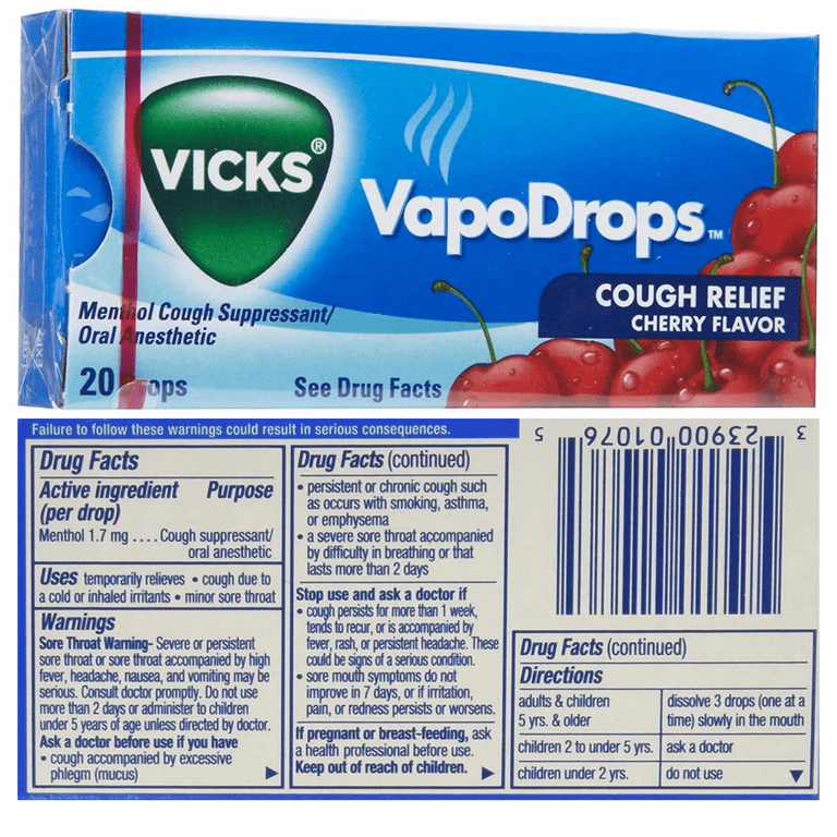 Vicks Cough Drops