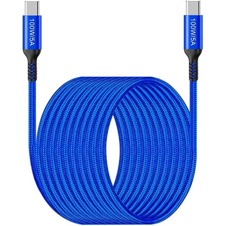15 ft Extra Long USB C to USB C Cable, 100W Fast Charging, Awnuwuy Type ...