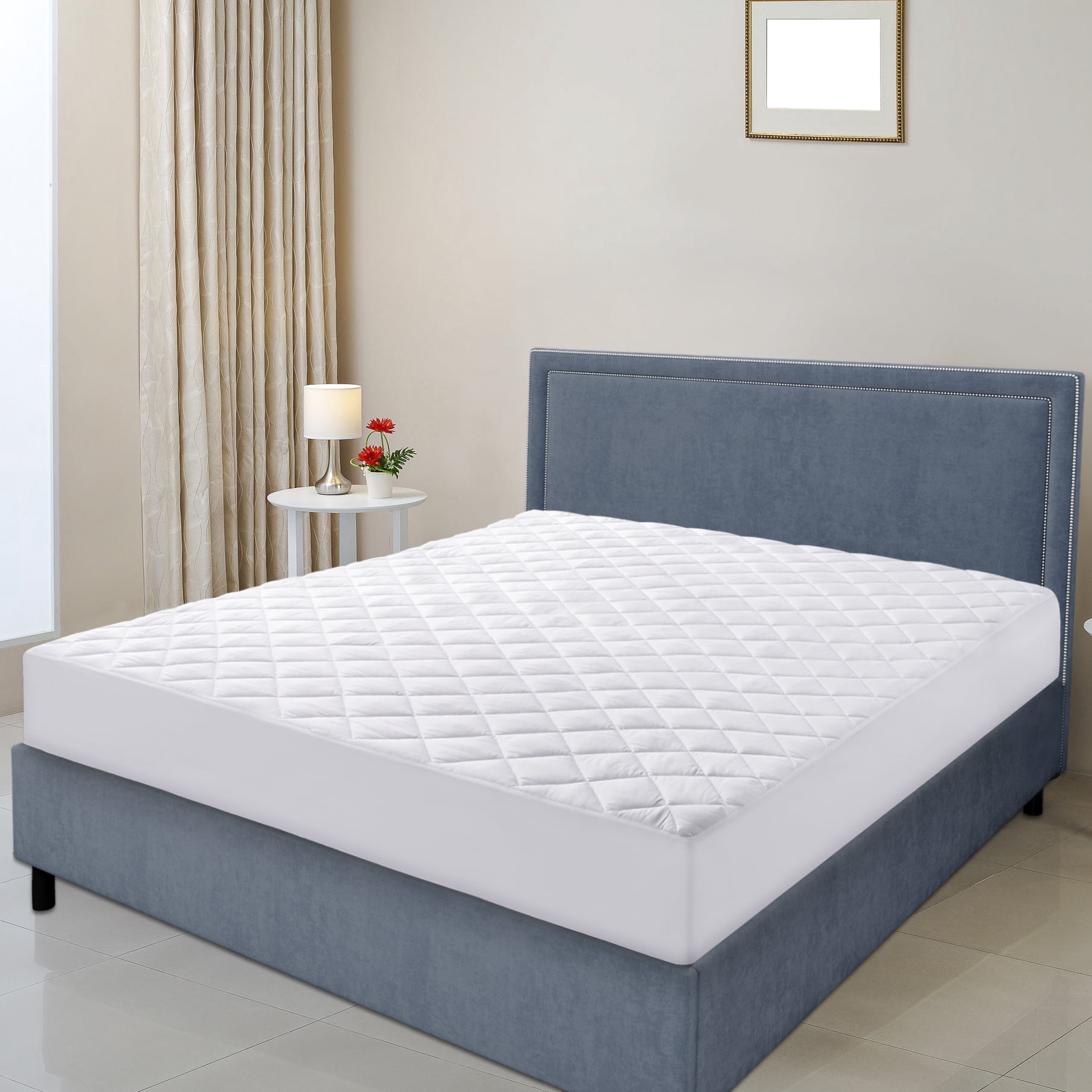 Twin Mattress Pad Soft Breathable Mattress Cover Pillow Top Twin Mattress Pad Soft Breathable Mattress Cover Pillow Top