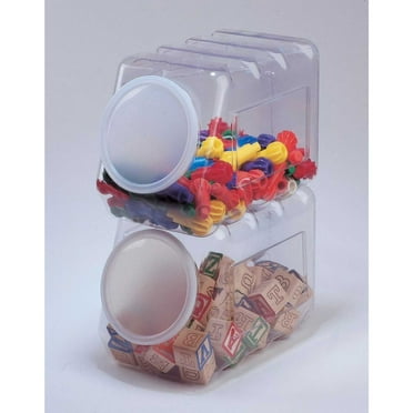 Amscan Shindigz Round Storage Jar: Sealed Plastic Candy Container with ...