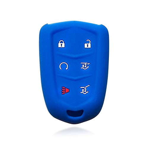 Dobrev 6 Buttons Silicone Case Protector Key Fob Cover Smart Car Remote ...