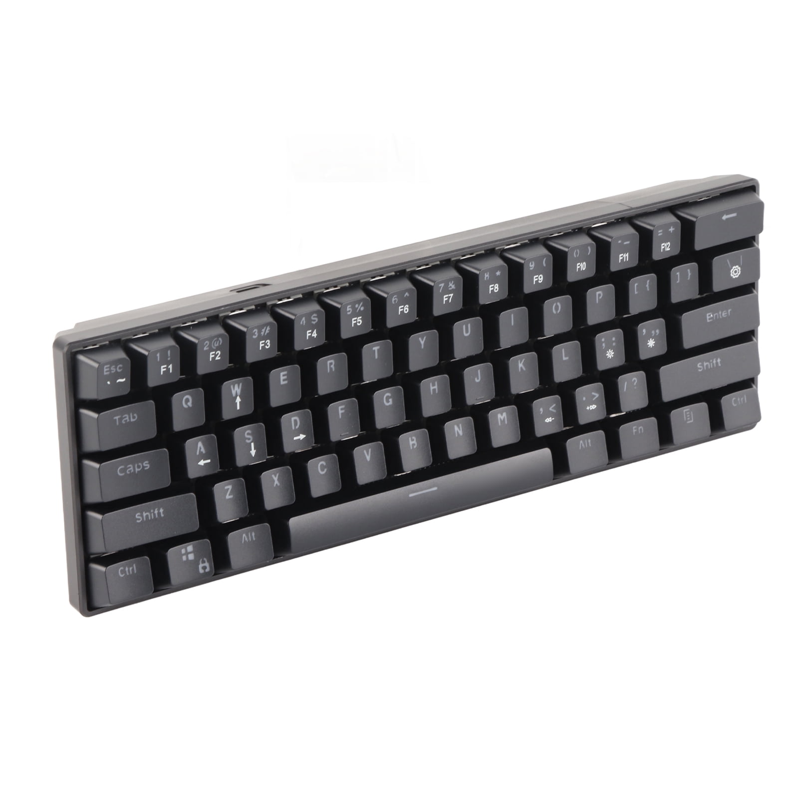 61 Key Mechanical Keyboard, Key Line Separation Wired Gaming Keyboard ...