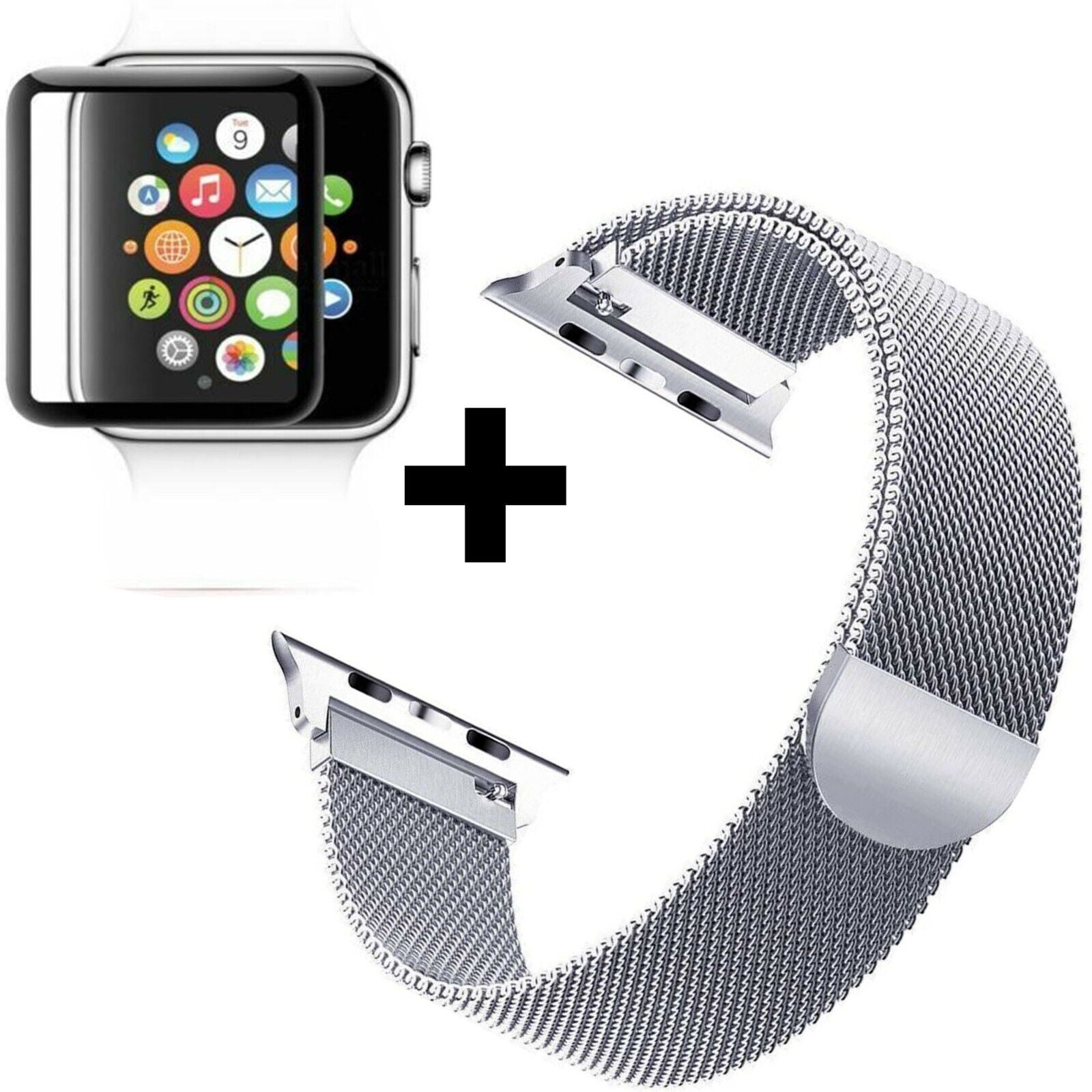 Click here for Supershield Apple Watch 44mm Band Stainless Steel... prices