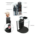 Aquatop Pisces Glass Aquarium Nano Fish Tank 5 Gallon Half-Circle All ...