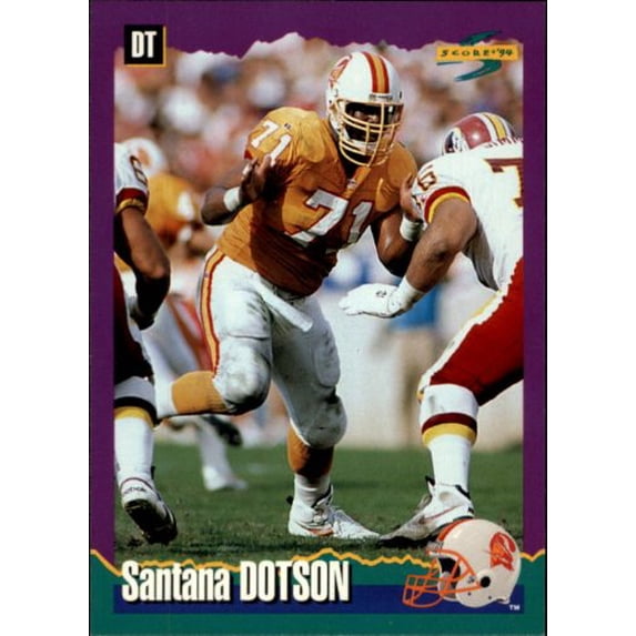 1994 Score #159 Santana Dotson NFL Football Trading Card - Walmart.com