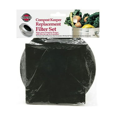 Eco Kitchen - Compost Pail Replacement Filters, 3-Pack - Walmart.com