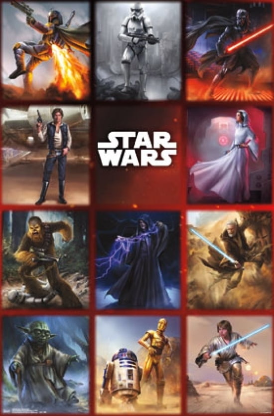 Star Wars - Moments Grid Poster Poster Print - Item # VARTIARP14009 ...