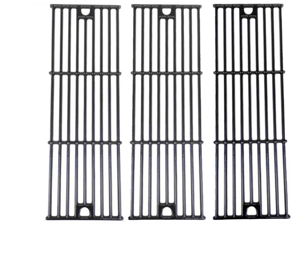 Replacement Gloss Cast Iron Grill Grids & Racks for King Griller 5252 ...