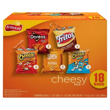 Frito-Lay Classic Mix Variety Pack Snack Chips, 35 Count Multipack ...