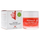 DERMA E Anti-Aging Regenerative Day Cream, 2 oz, Antioxidant-Rich ...