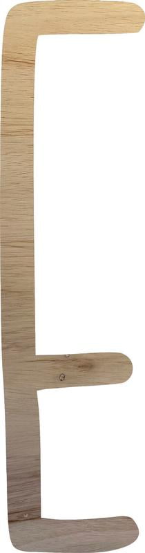 Wooden Letter Craft, 6'' tall Alphabet Letter E, Wall Hanging Northwood ...