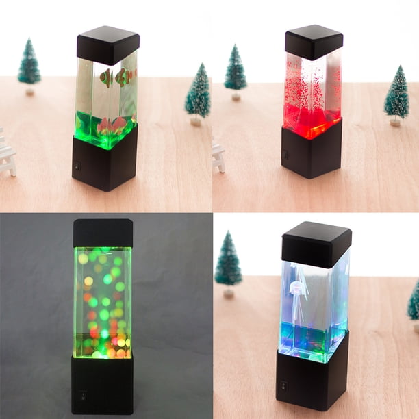 Table Lamp Bedside Table Motion Lamp Jellyfish Lamp Aquarium tank Desk ...