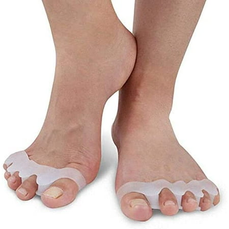 Toe Separators for Overlapping Toes, Gel Toe Straightener Bunion ...