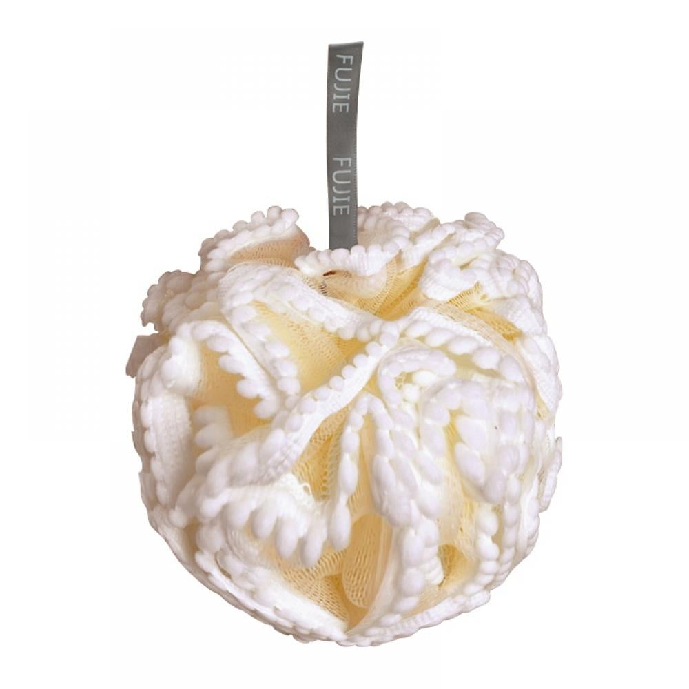 Bath Sponges Shower Mesh Balls Sponge for Body Wash Bathroom Men Women ...