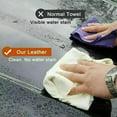 Chamois Leather Car Cleaning Cloth Washing Absorbent Drying Shammy ...