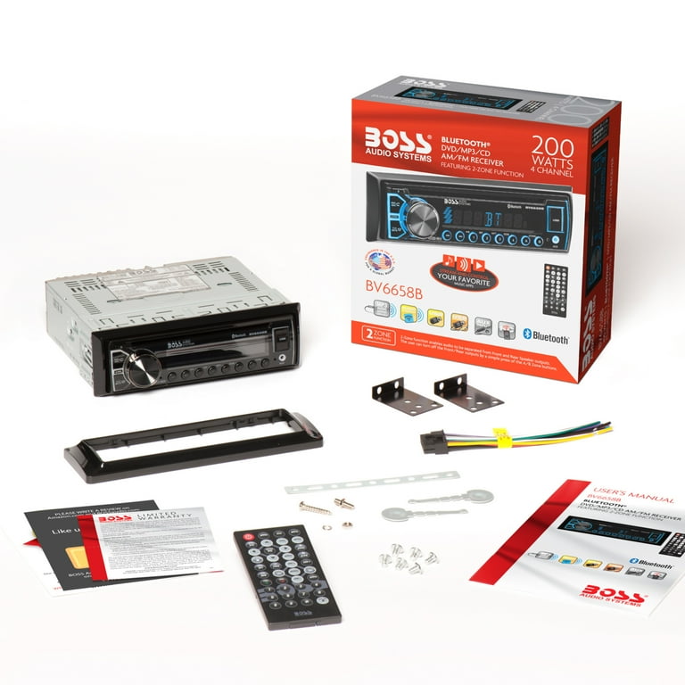 BOSS Audio Systems BV6658B A Link Screen Mirroring Car Audio Stereo System