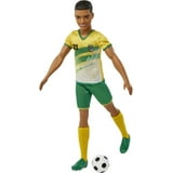 Barbie Ken Soccer Doll in #21 Uniform, Cleats and Tall Socks with Short ...