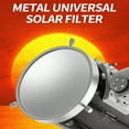 Lightweight Portable Telescopes Sun Filter for Solar Viewing Easy to ...