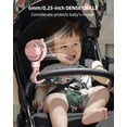 FrSara Portable Mini Stroller Fan, Handheld & USB Powered, Light Infant ...