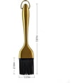 Silicone Basting Brush for BBQ Grill, 2 Pack with 2 Extra Heads (4 ...