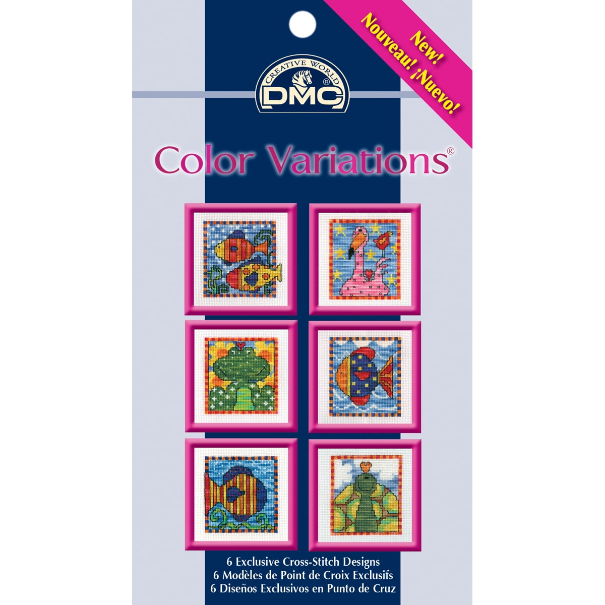 DMC Books-Color Variations Designs #2, Pk 6, DMC - Walmart.com